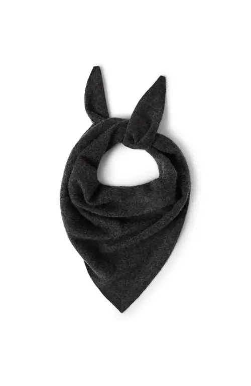 Brunello Cucinelli Foulard With Monili - Anthracite