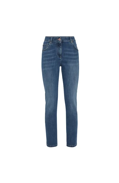 Brunello Cucinelli Slim Trousers - Denim
