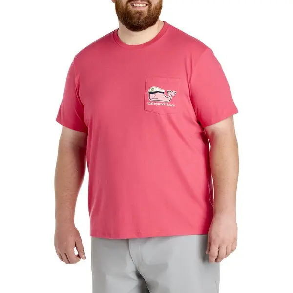 Vineyard Vines Big & Tall Lobster Bake Whale Graphic Tee