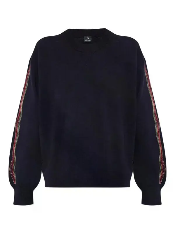 Paul Smith Knitted Jumper - Blue