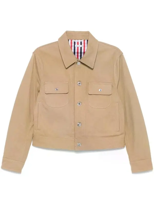 Thom Browne Backstrap Jacket - Brown