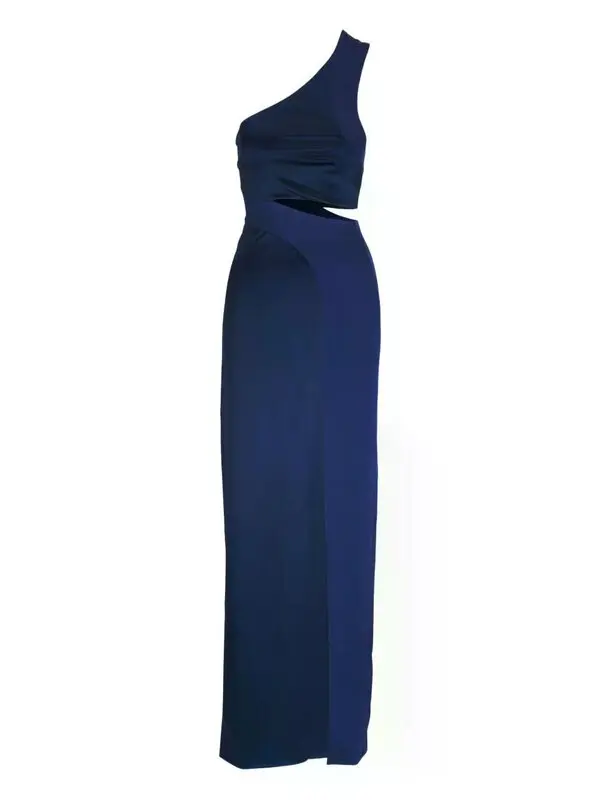 Galvan One-shoulder Gown With Cut-out