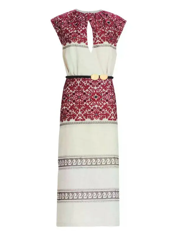 Silvia Tcherassi Badra Midi Dress