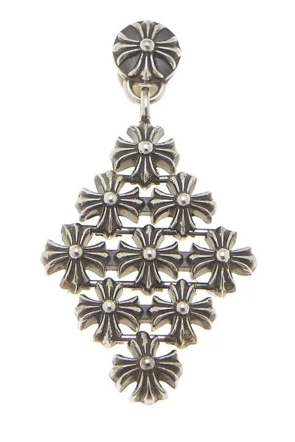 Chrome Hearts Sterling Chain Maille Earring