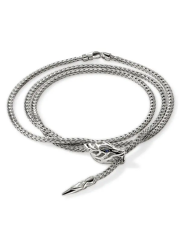 John Hardy Sterling Naga Wrap Bracelet