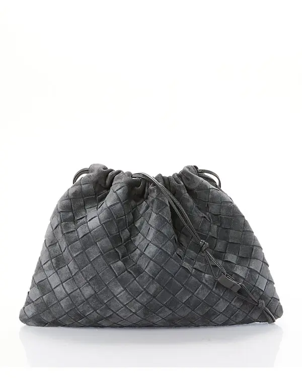 Bottega Veneta Intrecciato Pouch - Graphite