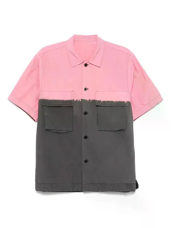 Sacai Colourblock Shirt - Grey