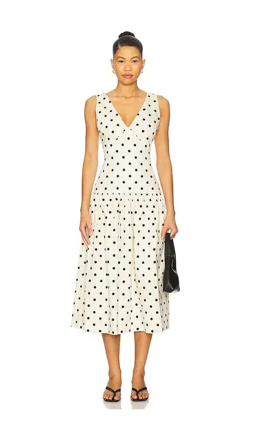L'Academie By Marianna Polina Midi Dress Maude Dot Editorialist