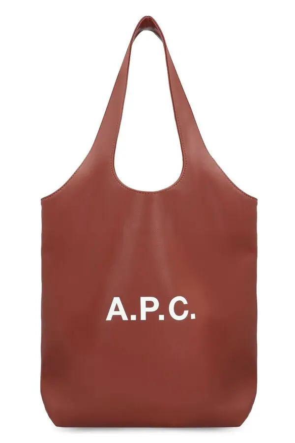 A.p.c. Ninon Tote Bag - Brown