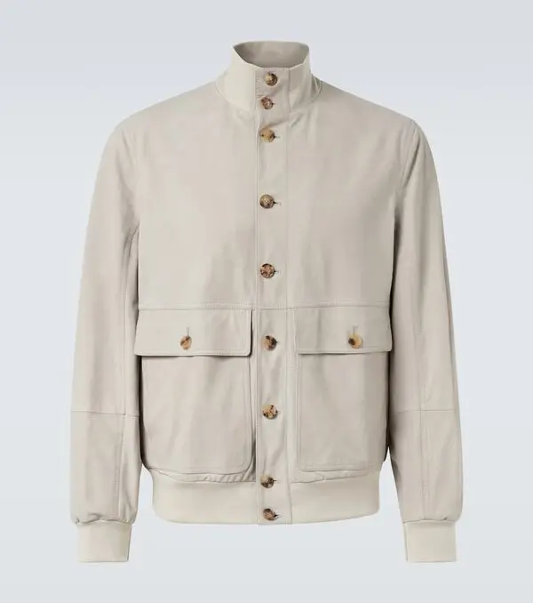 Brunello Cucinelli Leather Blouson