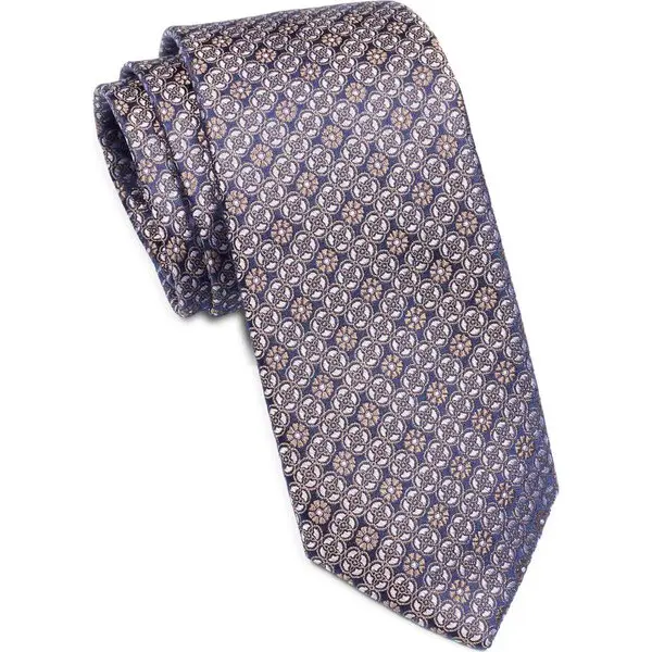 Nordstrom Stanton Neat Silk Tie - Taupe