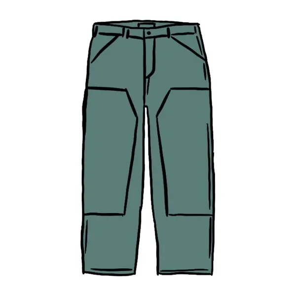 Supreme Double Knee Painter Pant