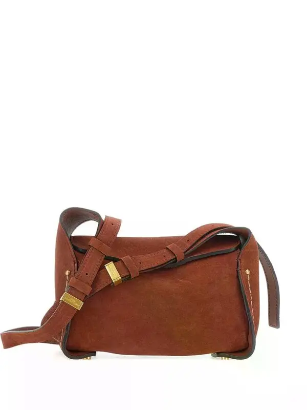 GIANNI CHIARINI Suede Shoulder Bag