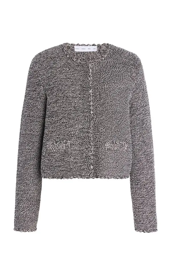 Proenza Schouler White Label Nidia Macrame Jacket - Grey