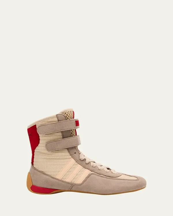 Stella McCartney Rasant High-top Sneakers - Brown/sand/amber
