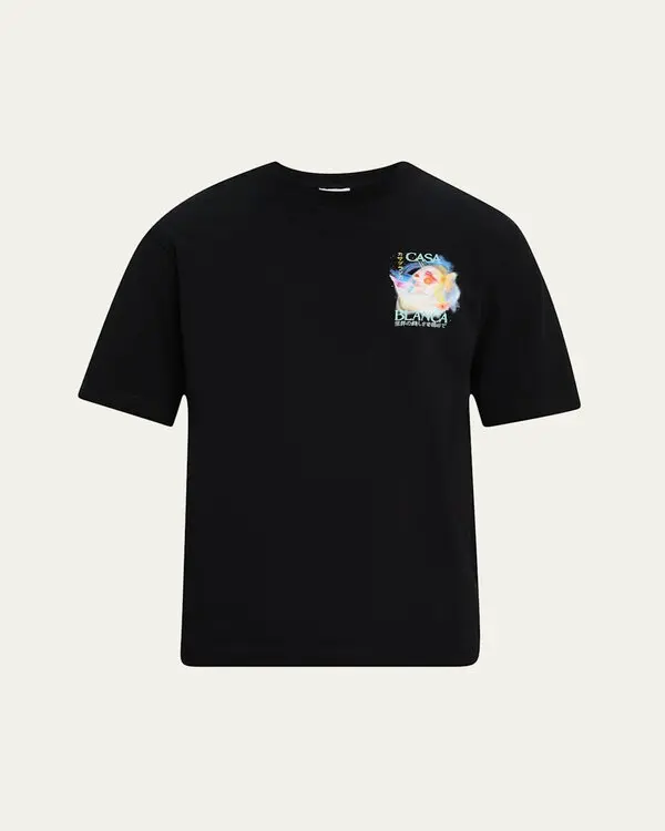 Casablanca Oversized Graphic T-shirt - Galactic Connection