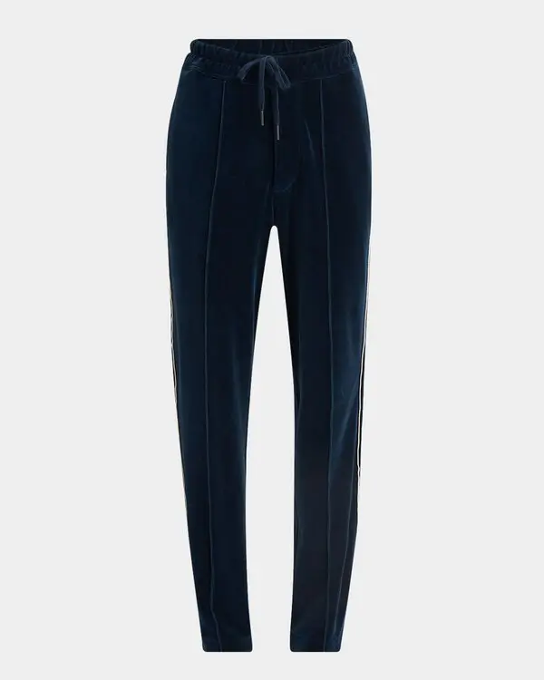 TOM FORD Velour Piped Sweatpants