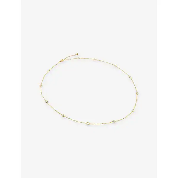 Gold Necklace Carat London Jewellery CARAT* LONDON Jaena Yellow
