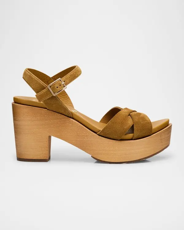 PEDRO GARCIA Dalys Platform Wedge Sandals