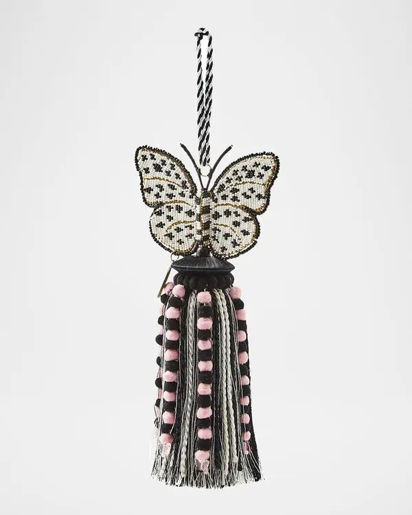 MACKENZIE-CHILDS Butterfly Beaded Tassel