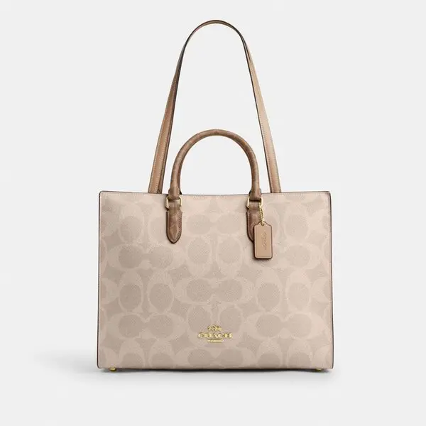 COACH® Maggie Tote Bag In Signature Canvas