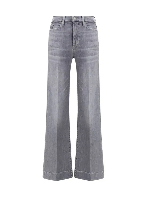7 For All Mankind Modern Dojo Bootcut Jeans - Grey