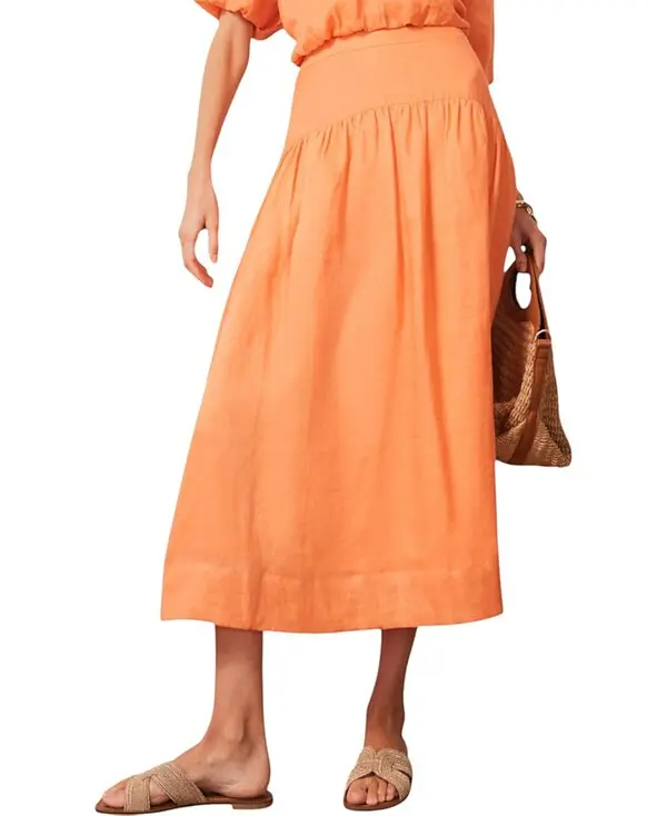 Mint Velvet Drop Waist Maxi Skirt