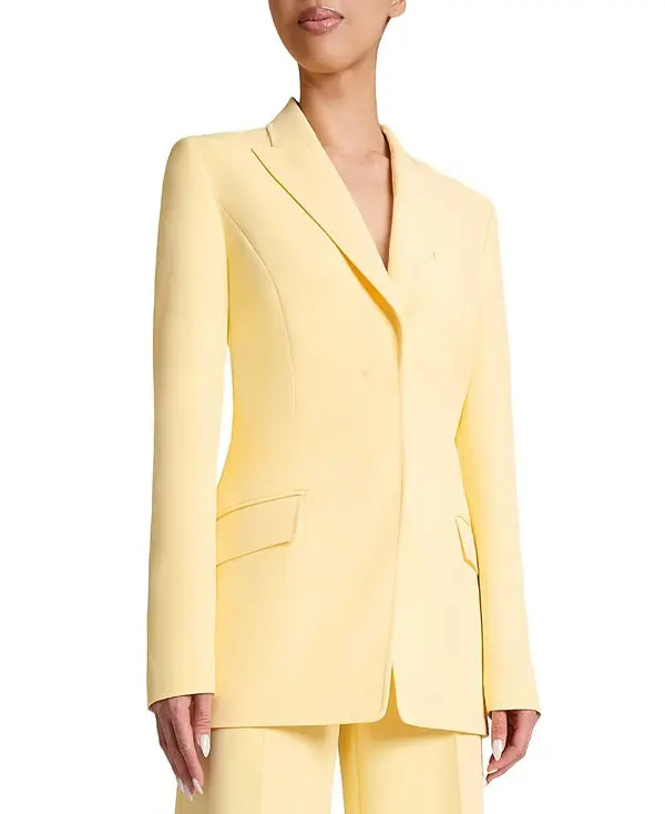 Santorelli Enrica Two-button Techno Crepe Jacket