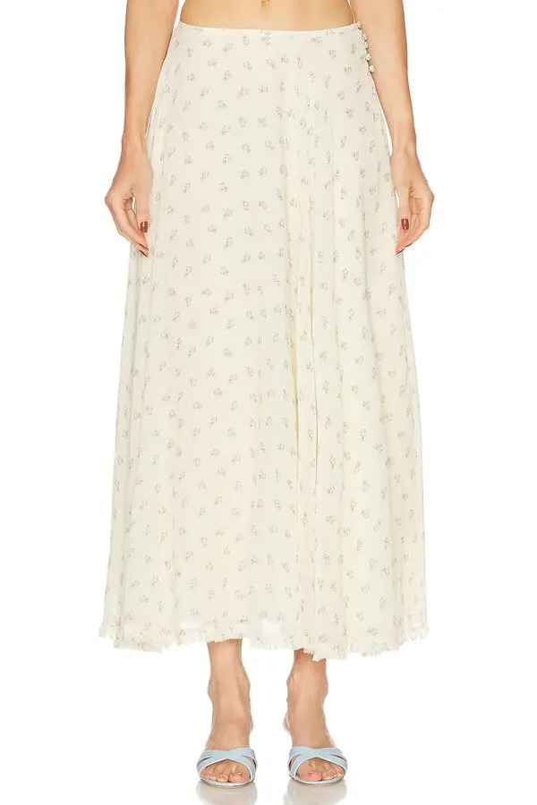 MIRROR PALAIS Rose Skirt