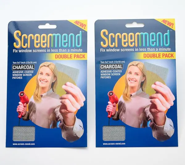 SCREENMEND Set Of 3 Screen Patches And Roll