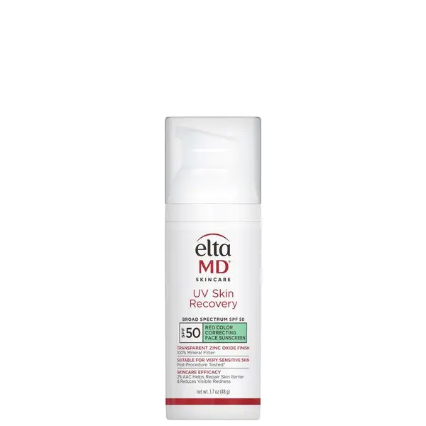 ELTAMD Uv Skin Recovery Red Color Correcting Green Tint Broad Spectrum Spf 50