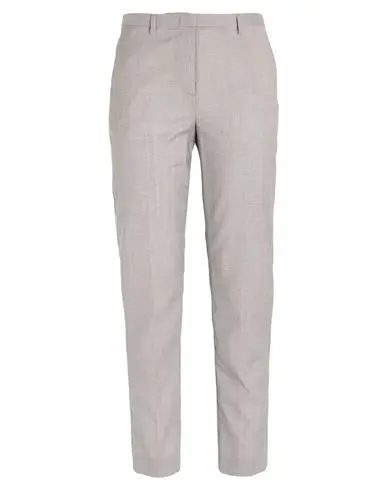LARDINI Striped Cool Wool Tapered Pants