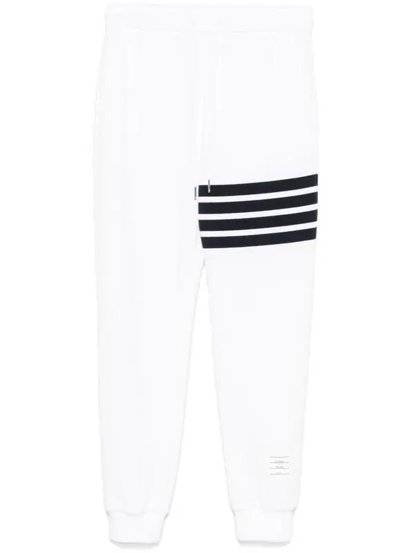 Thom Browne Bar Cotton Sweatpants