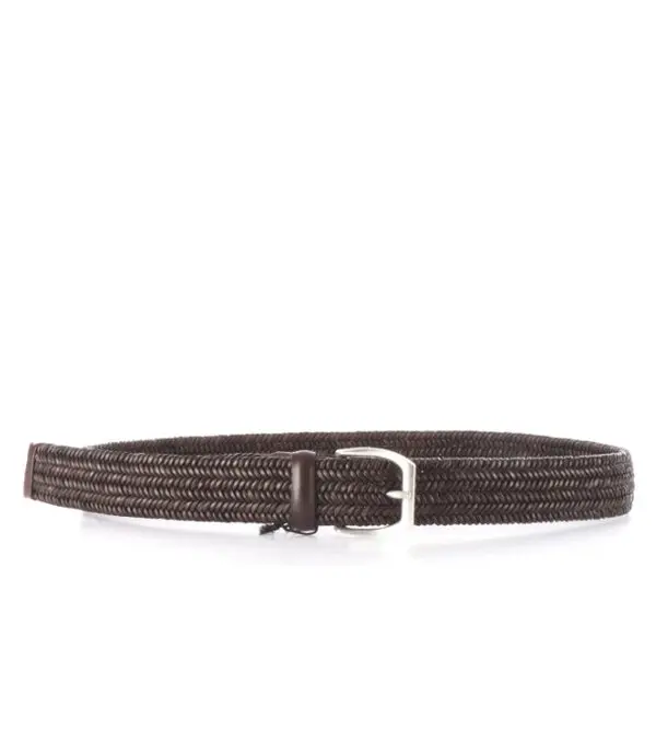 ORTIGNI Braided Leather Belt