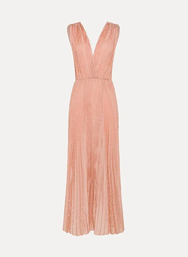 FORTE_FORTE Midi Dress - Powder