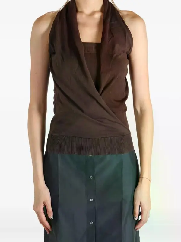 Paloma Wool Halter-neck Draped Top