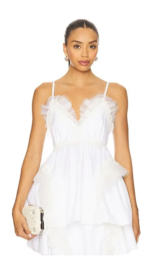 VAILLANT Poplin Baby Doll Top