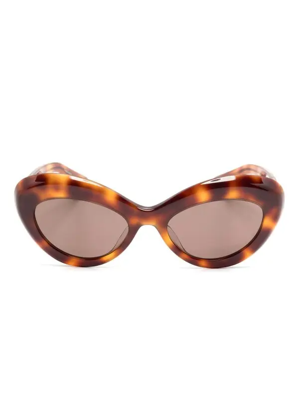 Oliver Spencer X Khaite 1968c Cat-eye Sunglasses - Brown