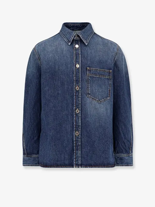Givenchy Overshirt Denim Shirt - Blue