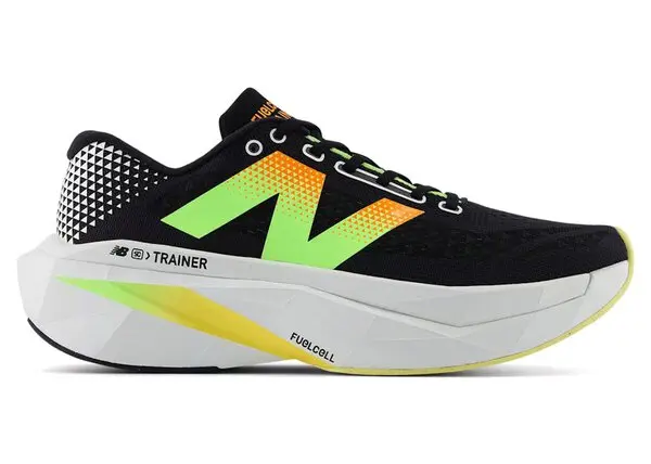 NEW BALANCE Fuelcell Supercomp Trainer V3 - Black/phantom/bleached Lime Glo