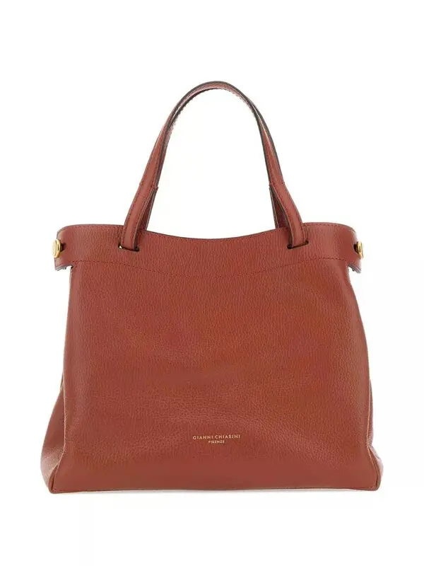 GIANNI CHIARINI Ottavia Leather Tote - Red
