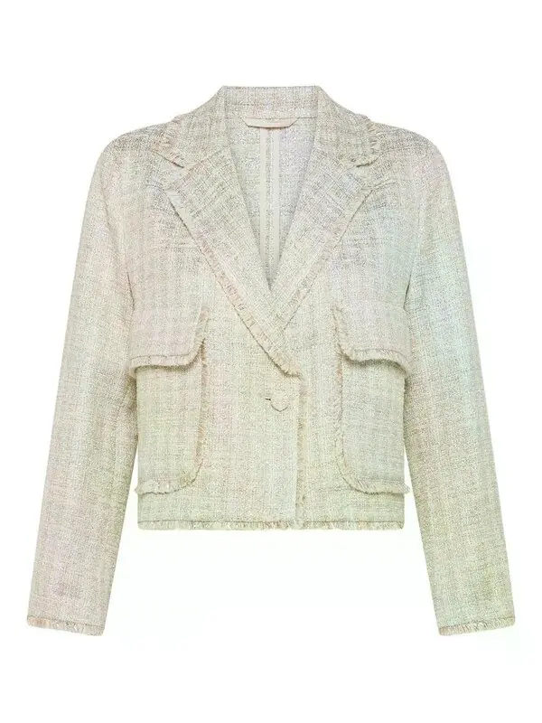 Seventy Tweed Cropped Jacket
