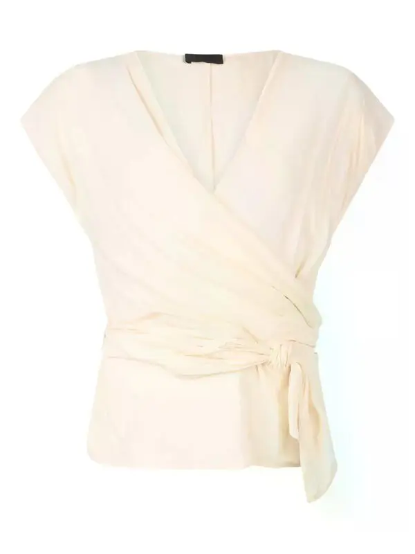 Liu Jo V-neck Top - White