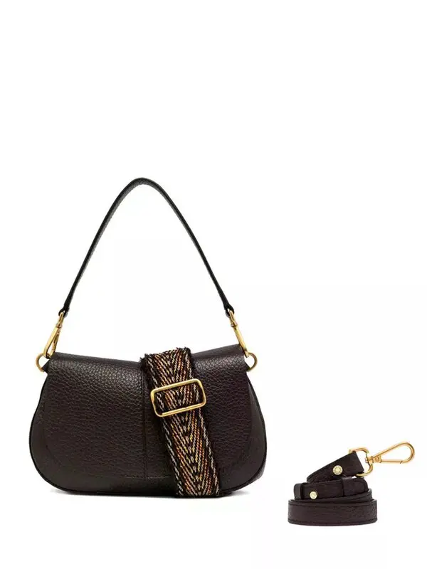GIANNI CHIARINI Helena Leather Shoulder Bag