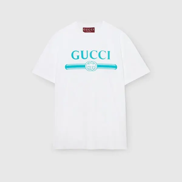 Gucci Soft Cotton Jersey T-shirt With Print
