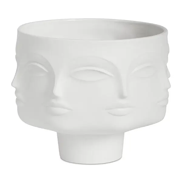 Jonathan Adler Dora Maar Pedestal Bowl - White