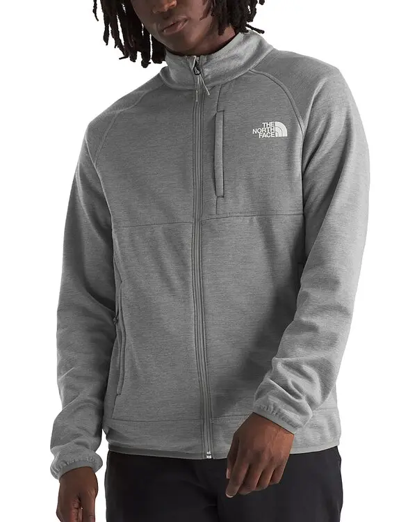 The North Face Canyonlands Regular Fit Full Zip Fleece - Tnf Medium Grey Heather