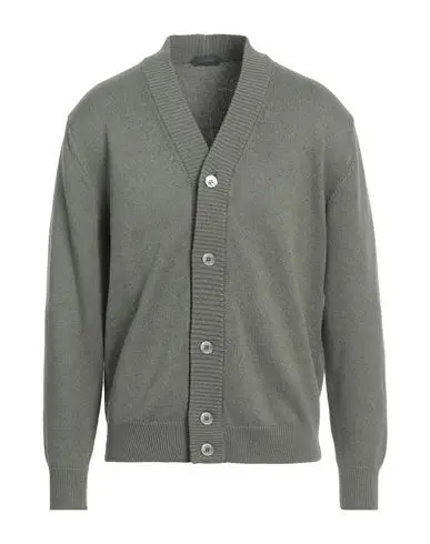 ZANONE By Slowear Linen Cotton Cardigan - Sage Green