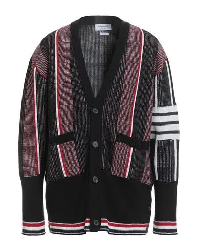 Thom Browne Cardigan Merino Wool Jacquard Knit
