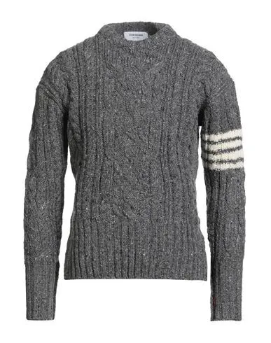 Thom Browne Sweater In Wool And Mohair Wool